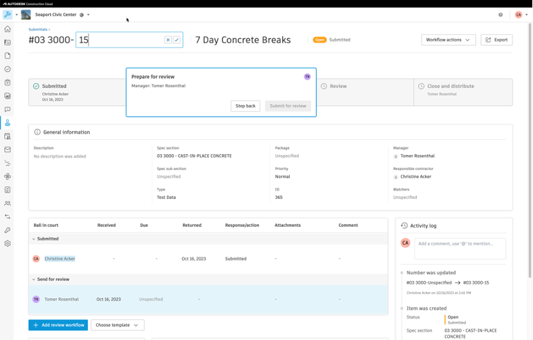 Autodesk Build Submittals API | Autodesk Platform Services Autodesk Build Submittals API | Autodesk Platform Services
